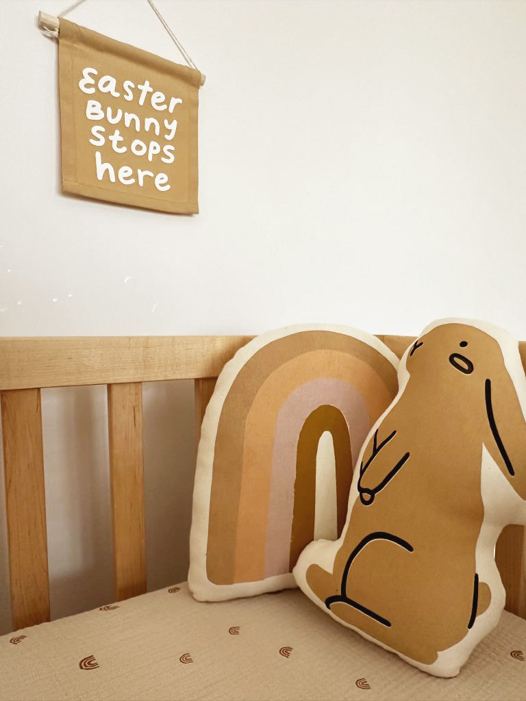 easter bunny stops here hang sign – Imani + Kids easter bunny stops here hang sign – Imani + Kids
