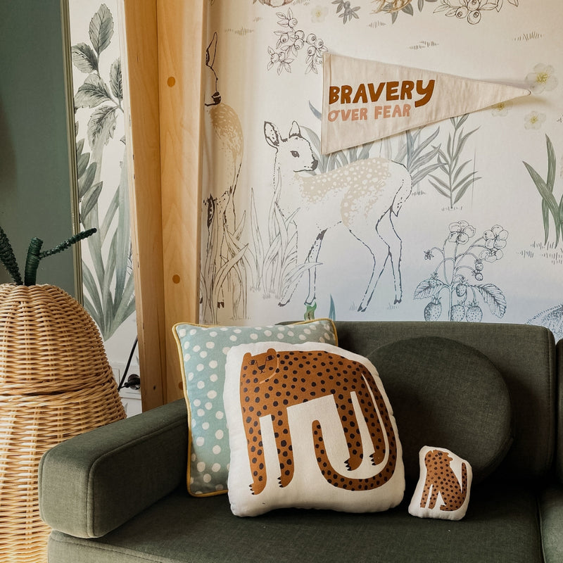 Bravery Over Fear Pennant - Imani + Kids by Imani Collective