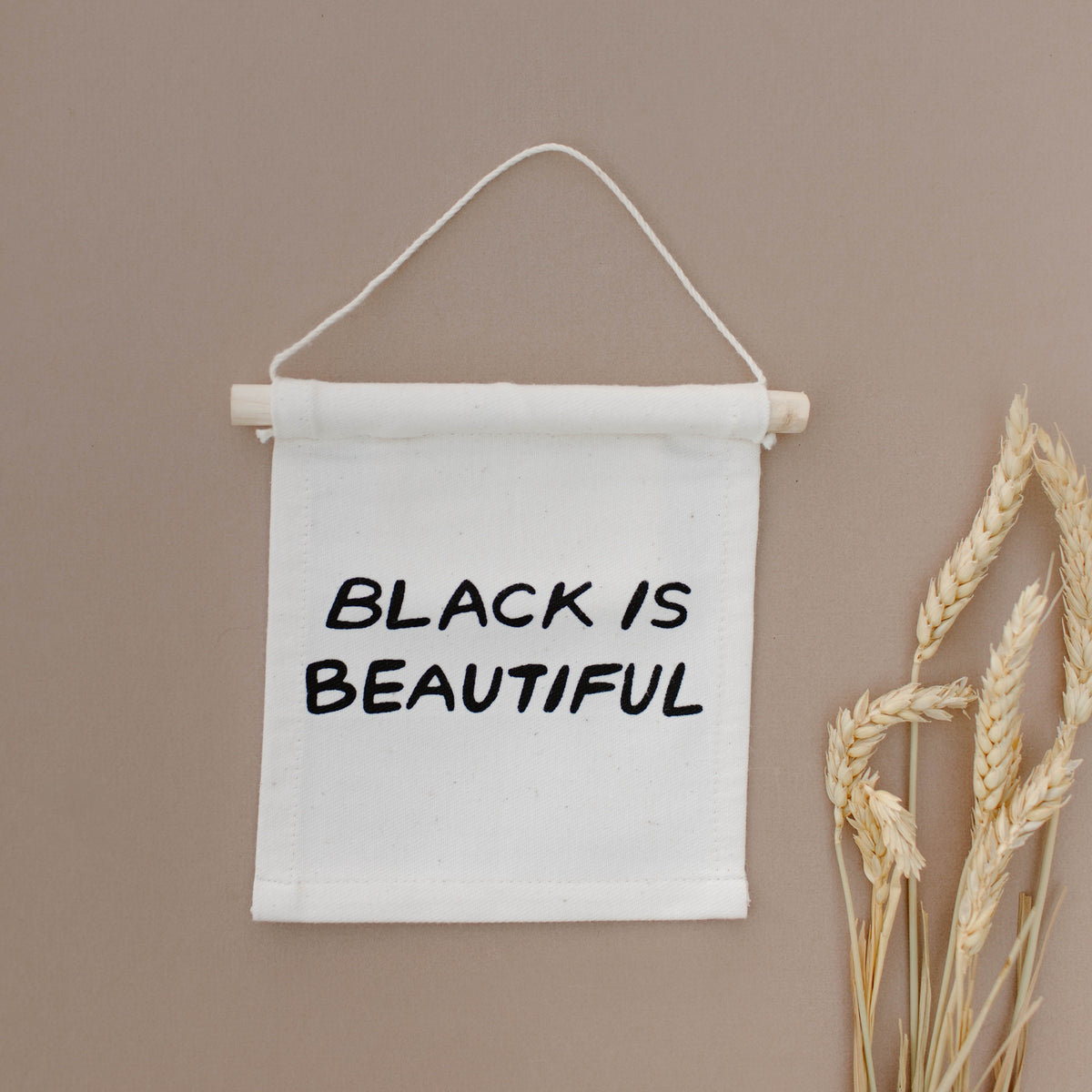 black is beautiful hang sign – Imani + Kids