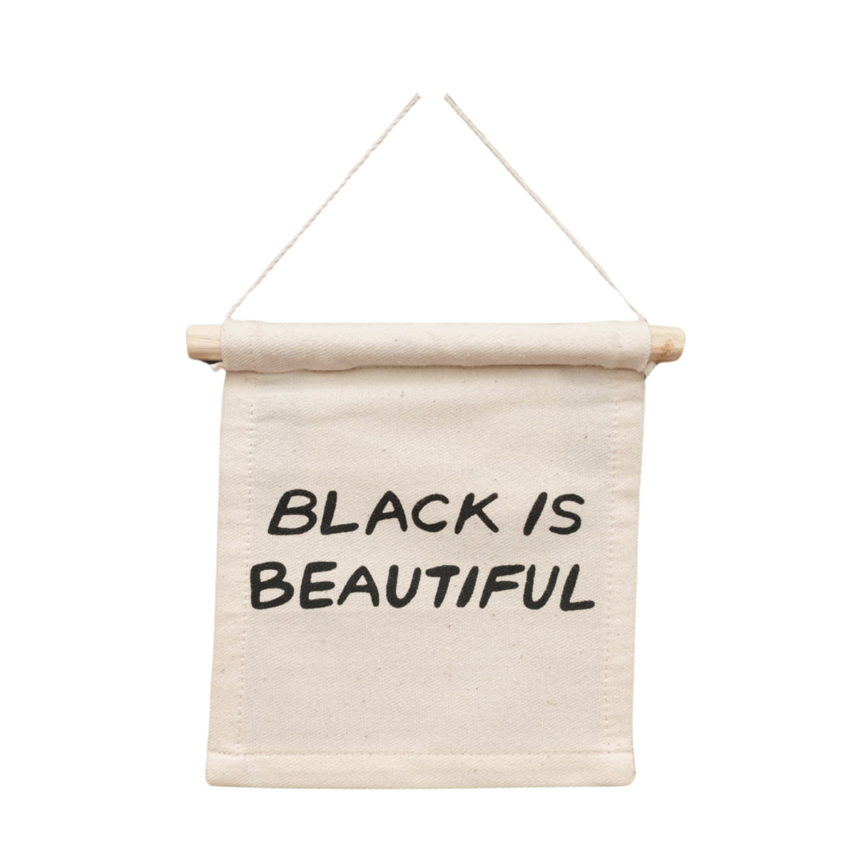 black is beautiful hang sign – Imani + Kids