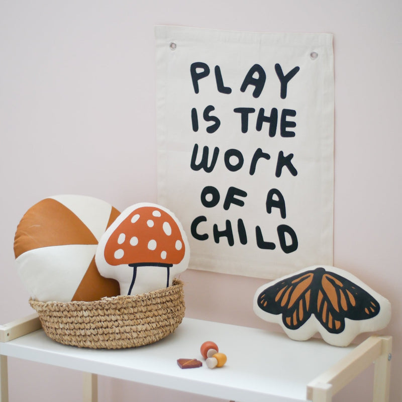 Play is the Work of a Child Banner - Imani + Kids by Imani Collective