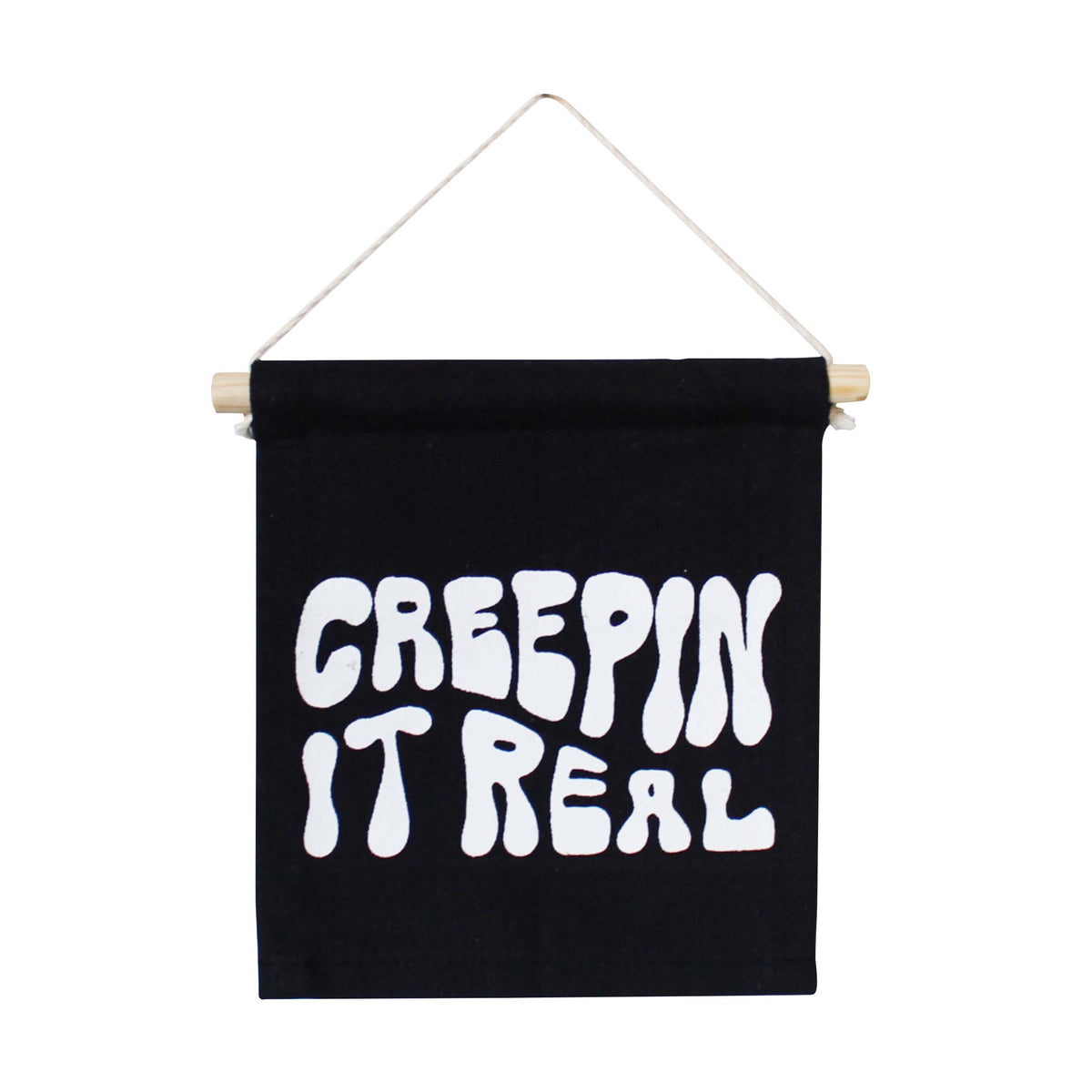Creepin' It Real Hang Sign - Imani + Kids by Imani Collective