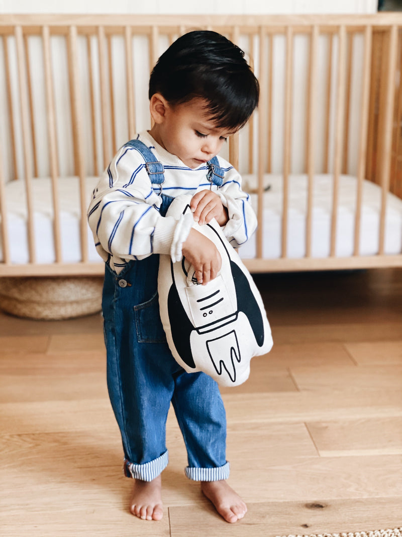 Rocket + Astronaut Pillow - Imani + Kids by Imani Collective